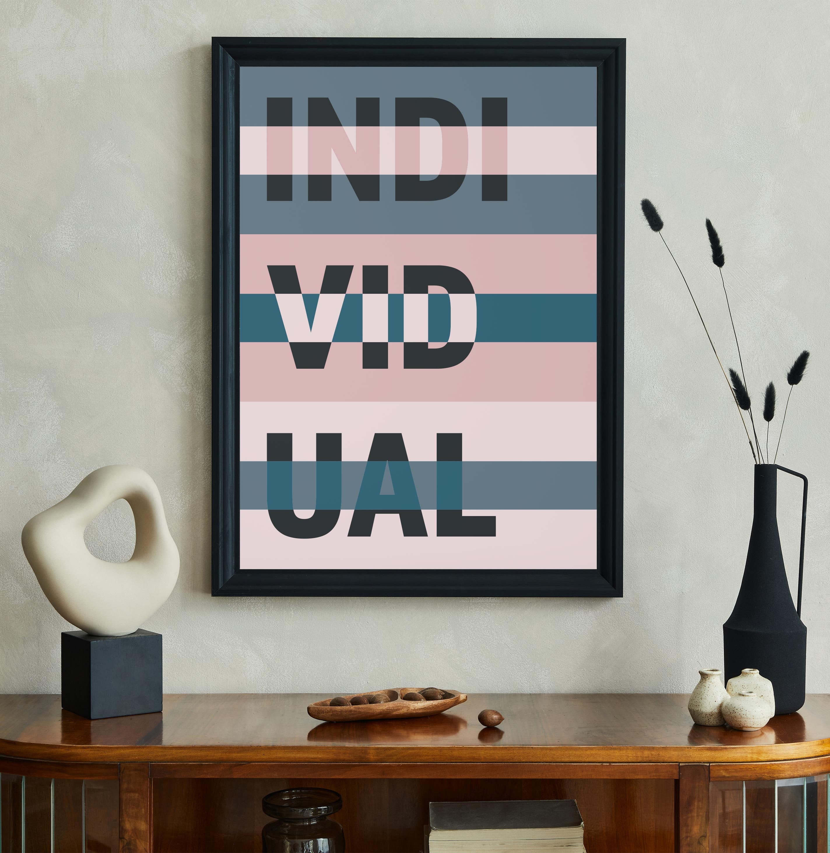 Pink Prints Poster Pink Wall Art Typography Wall Art - Etsy UK