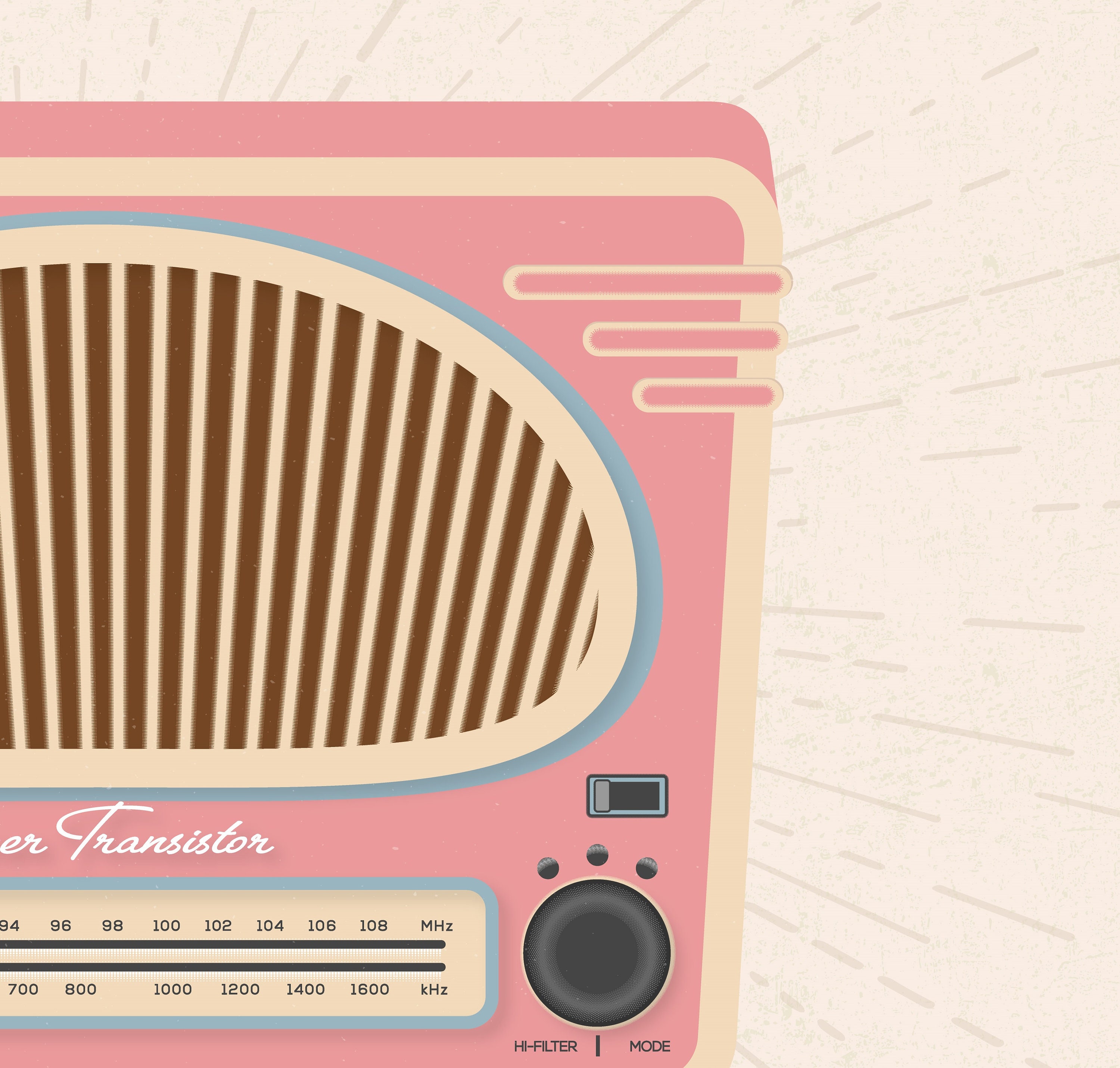 Wall Art, Retro Print, Retro Radio Print, Retro Wall Art, Prints ...