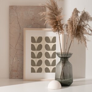 Grey Print, Wall Art Print, Minimalist Print, Grey Wall Art ...