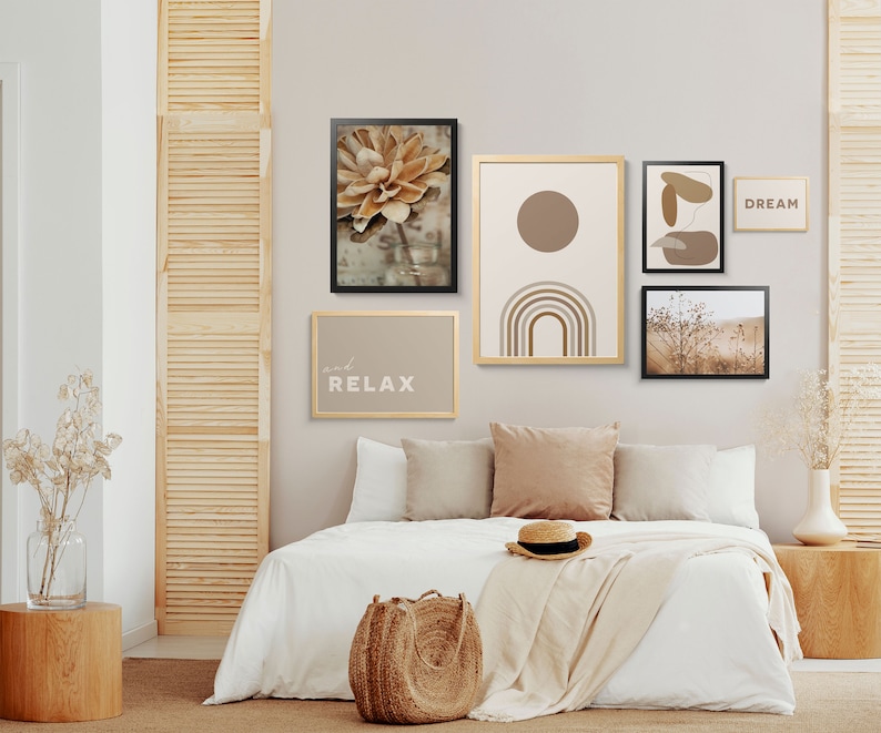 Minimalist Print, Beige Wall Art, Modern Print, Beige Print, Beige, Art ...