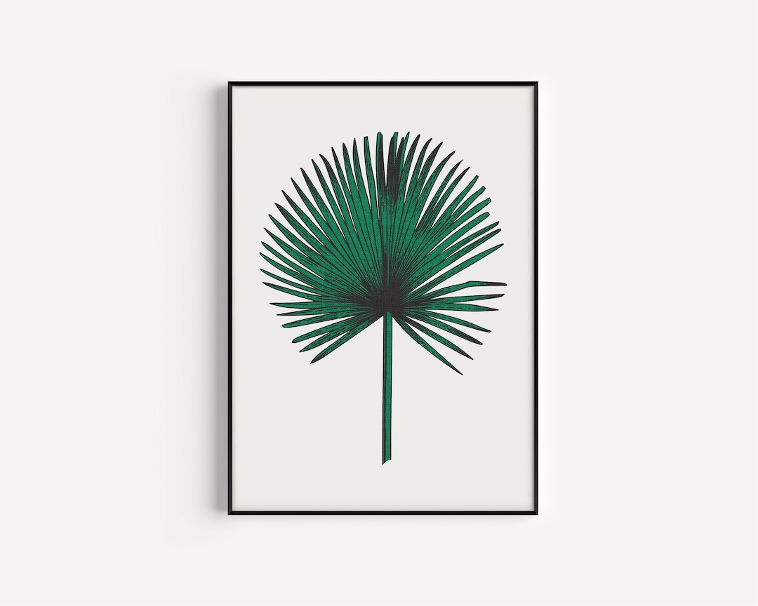 Botanical Print, Green Print, Wall Art, Green Wall Art, Prints ...