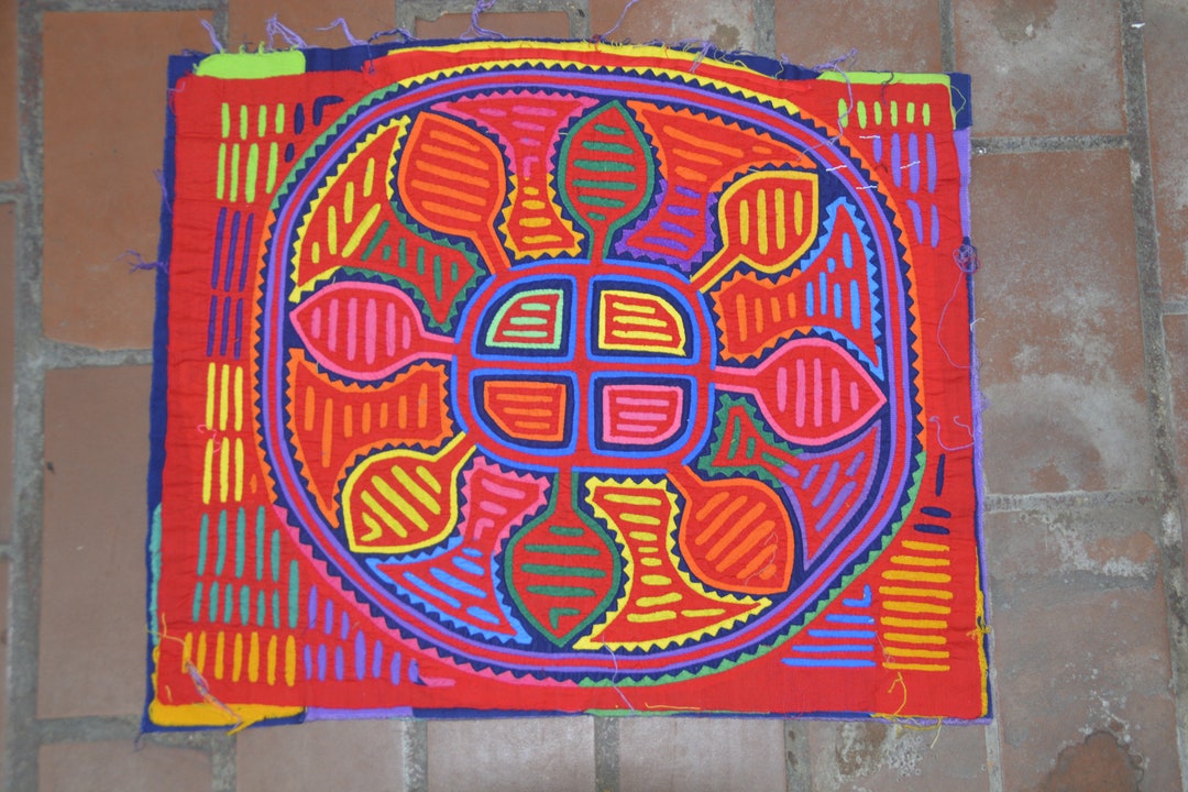 136. OLD Vintage GEOMETRIC MOLA From My Vintage Collection - Etsy