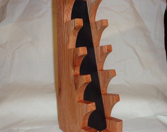 Wood Knife Rack | Etsy