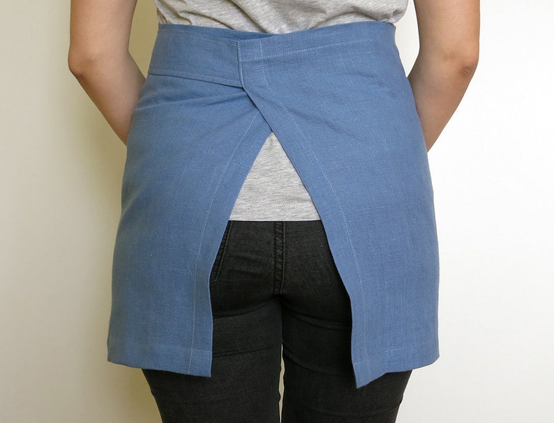 Easy to Sew/ Half Apron Sewing Pattern/ Pinafore Tutorial PDF/ | Etsy