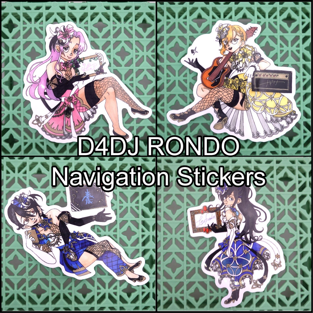 D4DJ RONDO Navigation ~stickers~ - Etsy