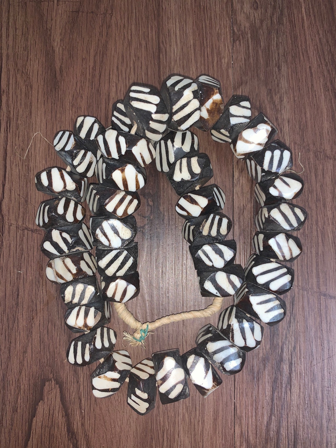 Kenyan bone beads | Etsy