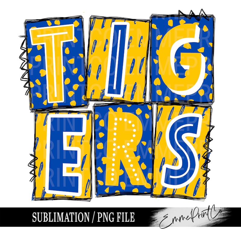 Tigers Sublimation - Etsy