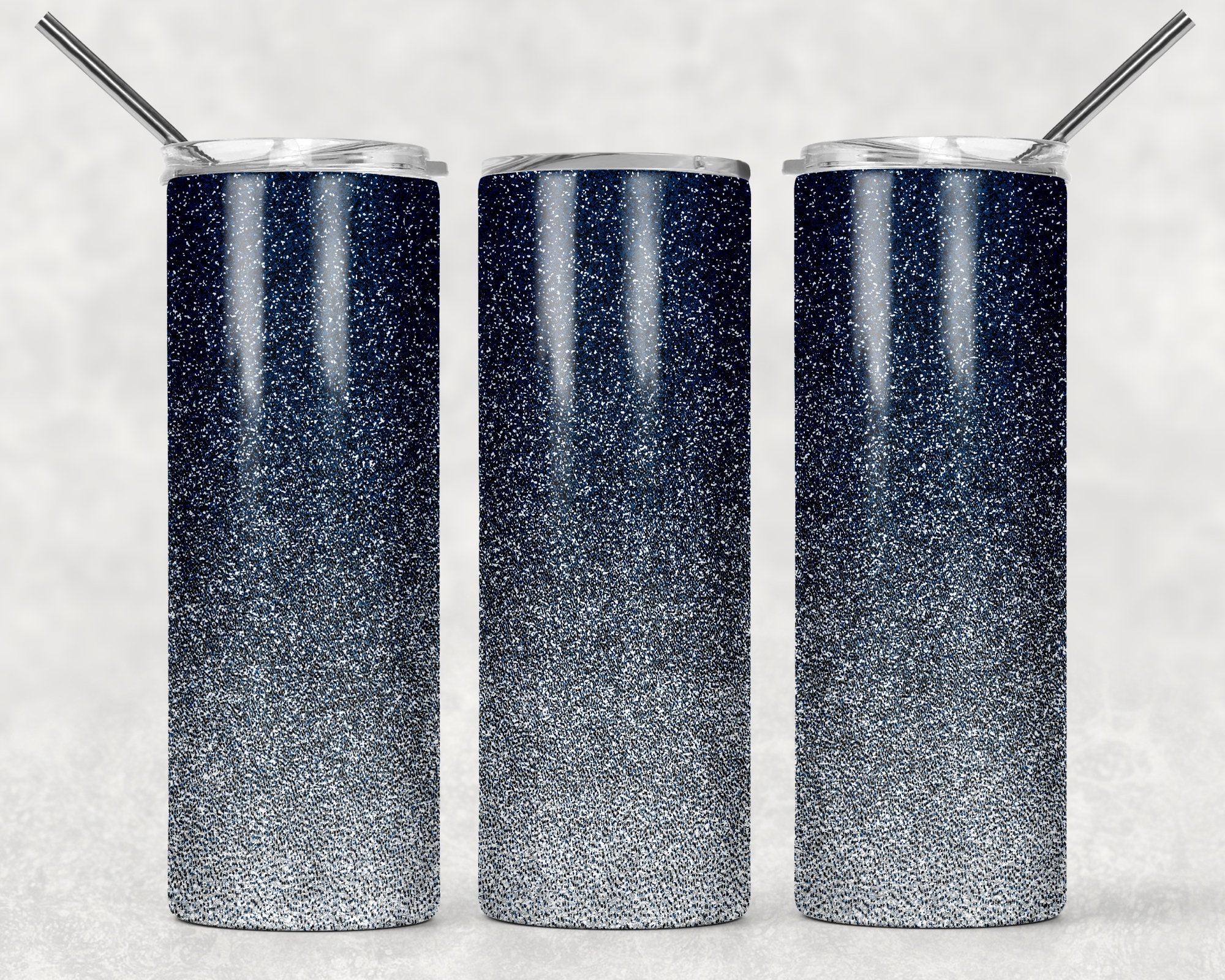 Navy Blue and Silver Ombre Sublimation Designs Downloads - Skinny ...