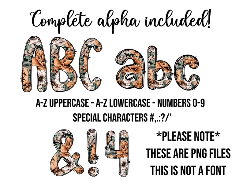 Floral Tumbler Wrap PNG Name With Alpha Add Name Tumbler - Etsy