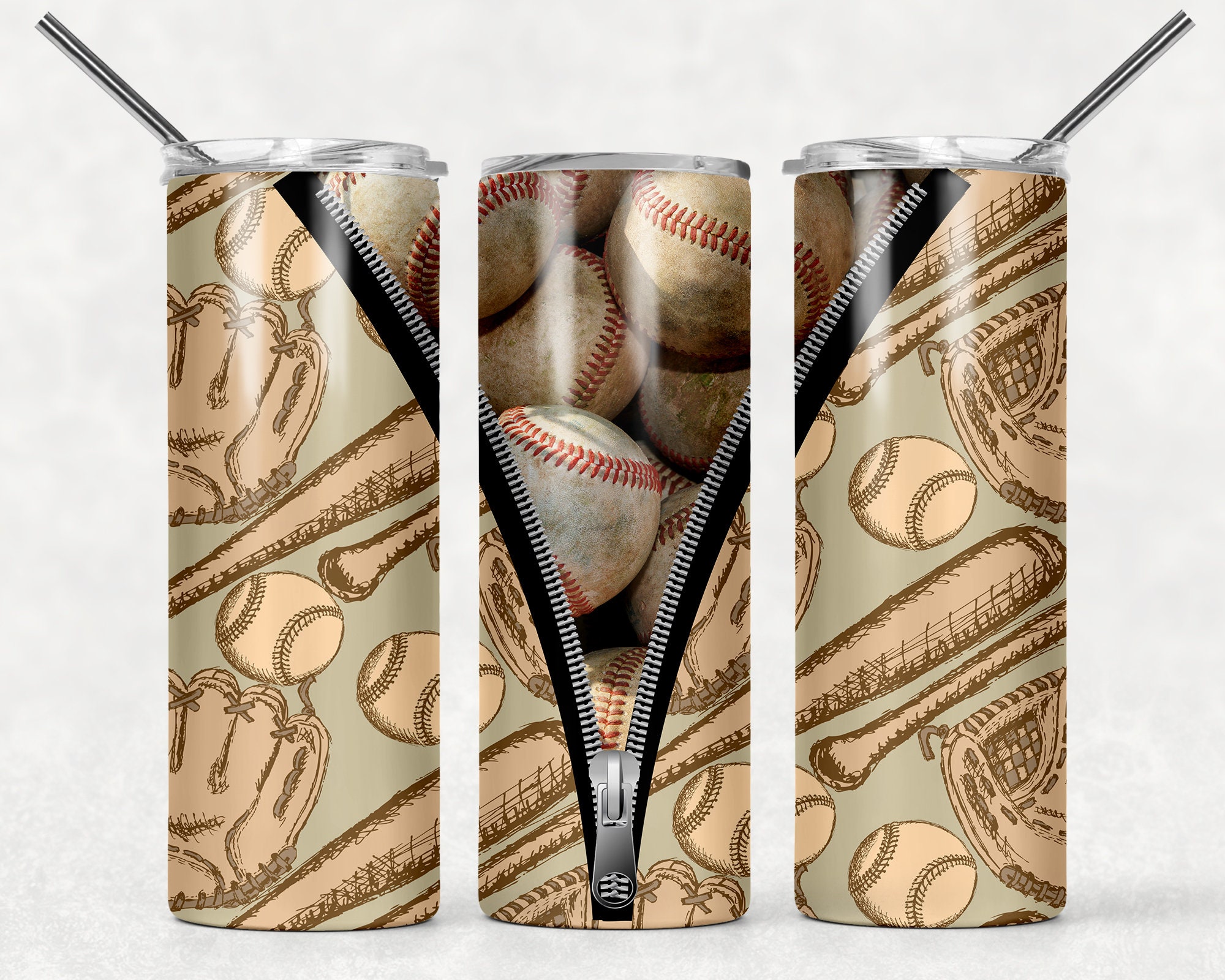 SEAMLESS Baseball Zipper Sports Men Sublimation Designs - Etsy