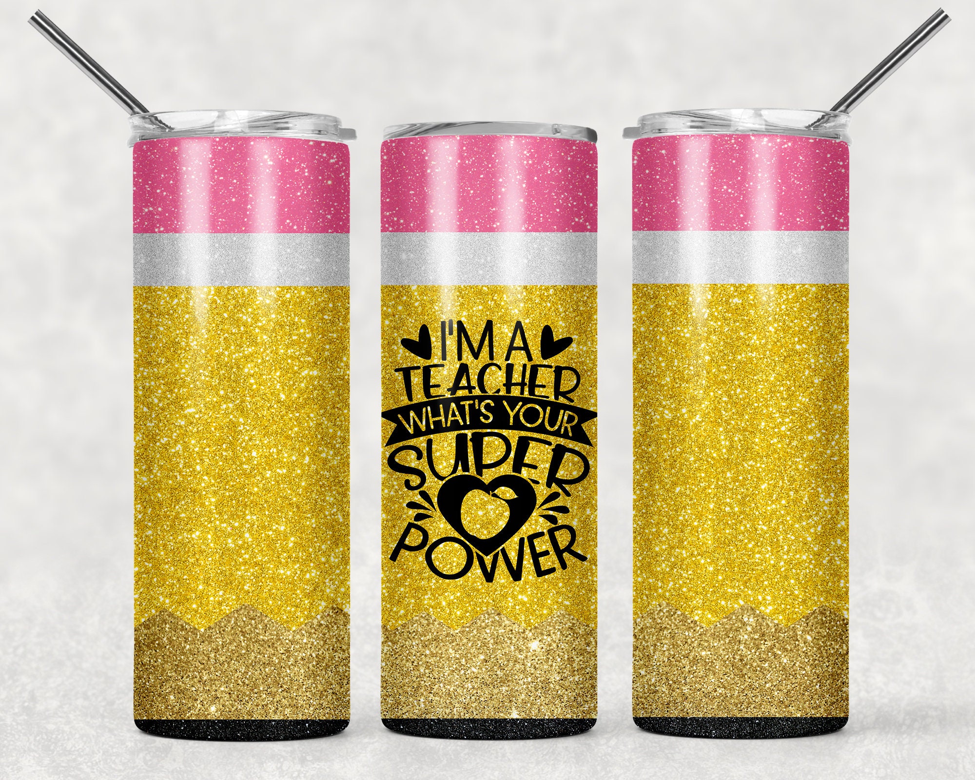 Home & Living Drink & Barware pencil tumbler Teacher Kitchen & Dining ...