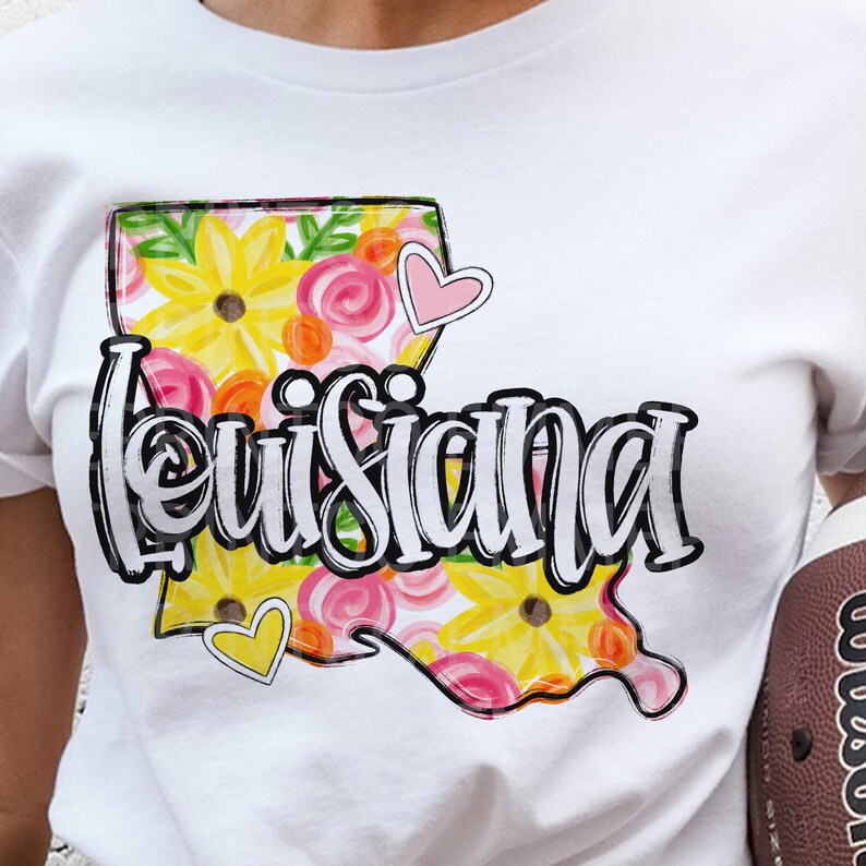 Louisiana State Sublimation Design PNG - DTF Big Spirit, Tshirt Mugs ...