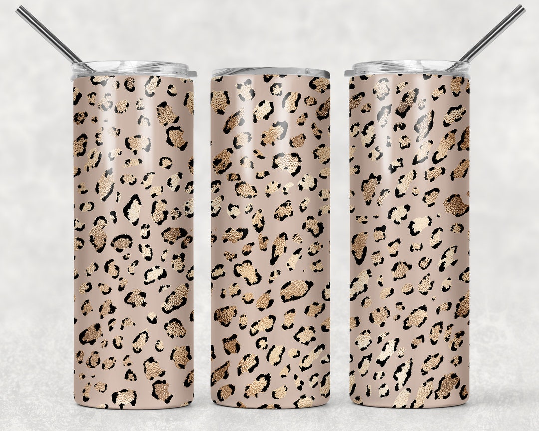 Cheetah Print Leopard Print Gold Sublimation Designs Downloads Skinny ...