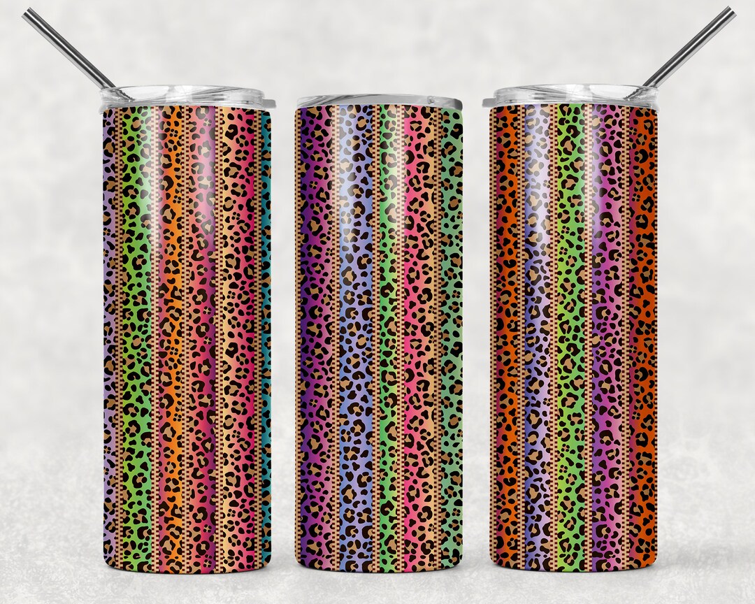 SEAMLESS Bright Serape Cheetah Print Leopard Print Sublimation Designs ...