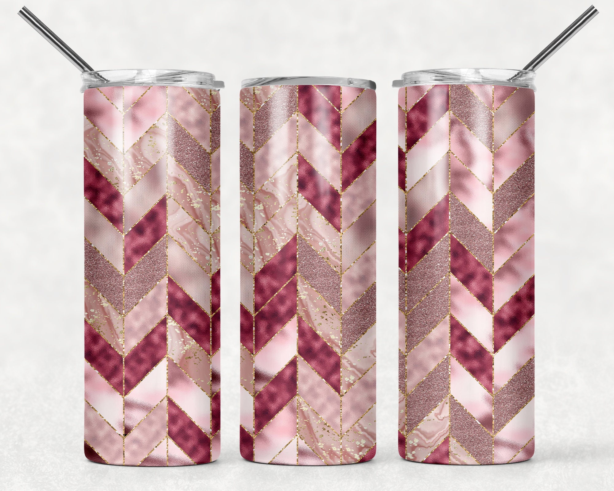 Blush Pink Tumbler Wrap Seamless Sublimation Designs Downloads - Etsy