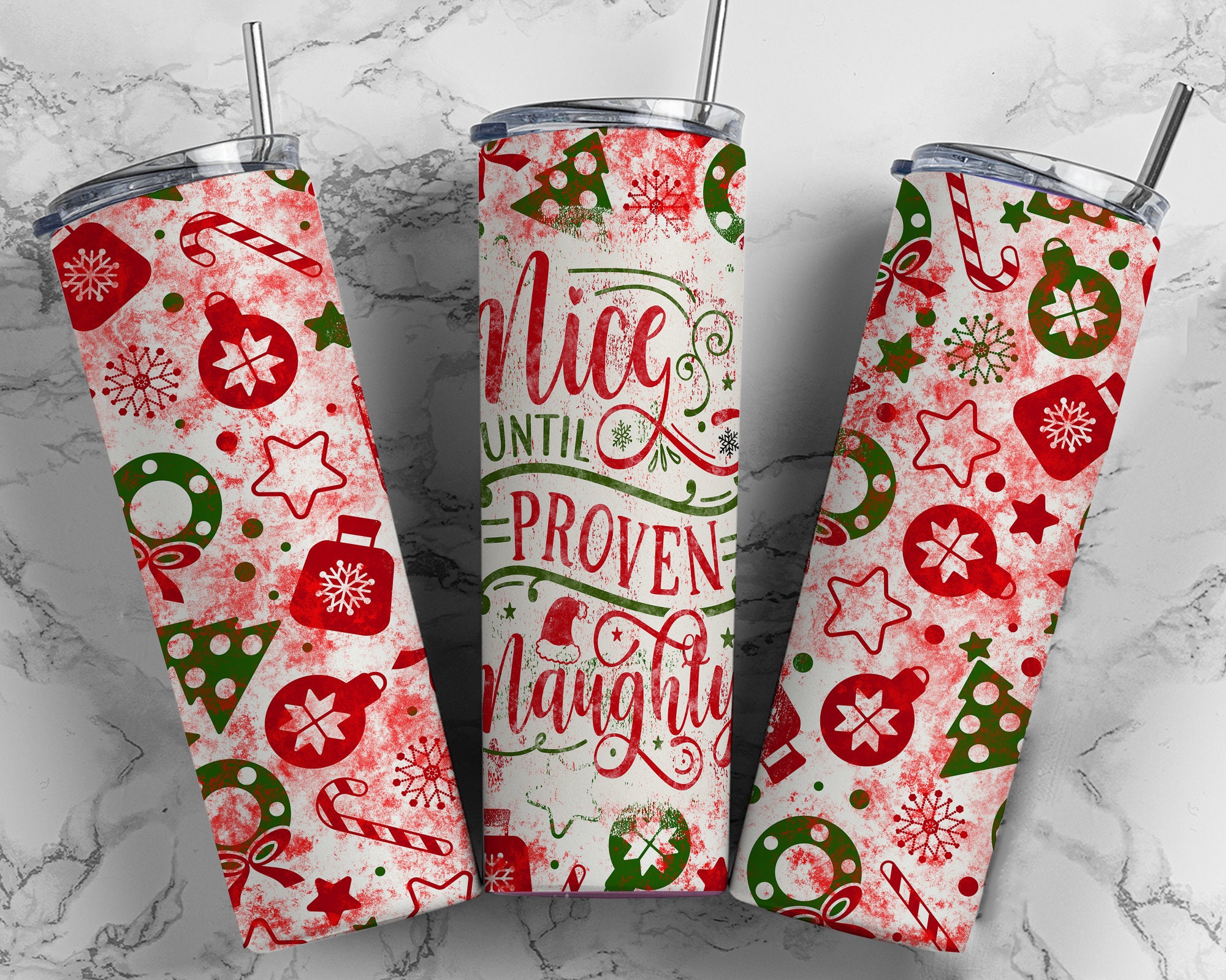 Funny Christmas Tumbler Wrap Bundle PNG Seamless Tumbler Drive - Etsy