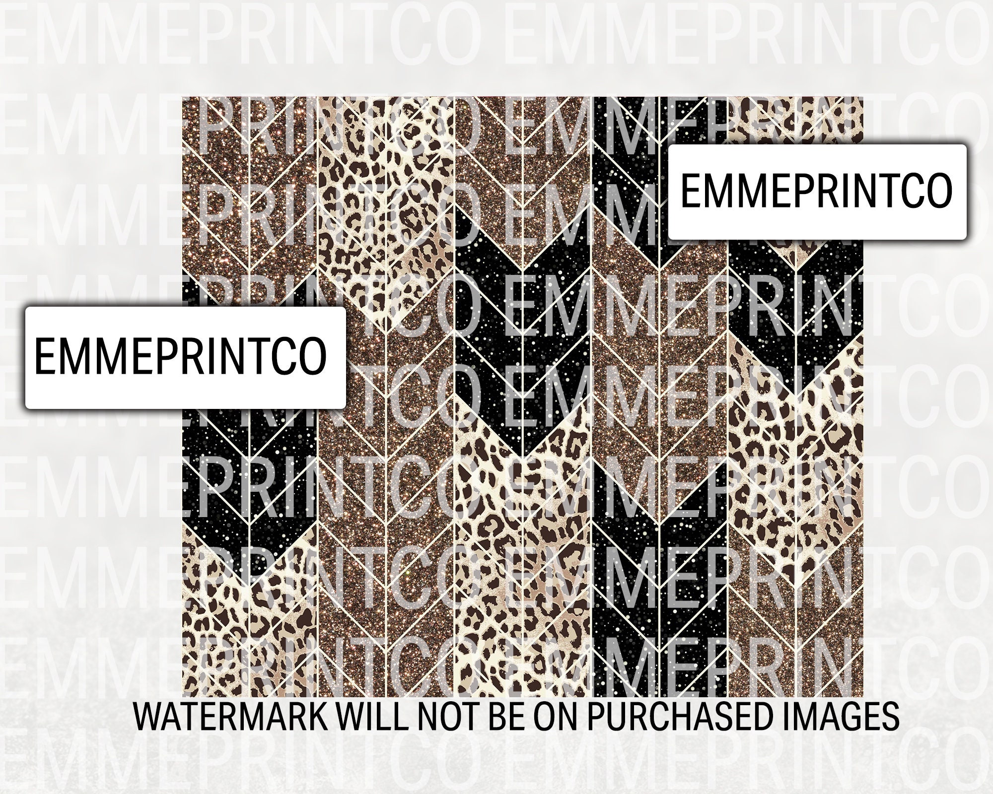 Cheetah Print Tumbler Wrap Seamless Sublimation Designs - Etsy