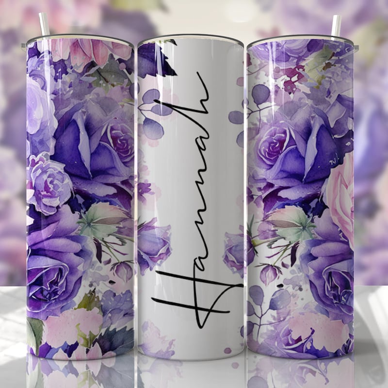 Purple Flowers Pngs - Etsy