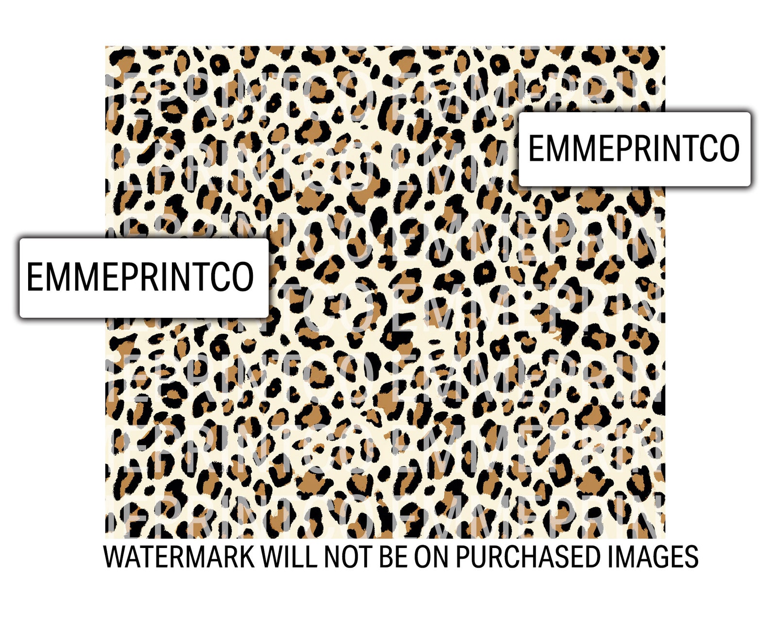 CHEETAH PRINT Tumbler Wrap PNG Sublimation Tumbler Seamless - Etsy