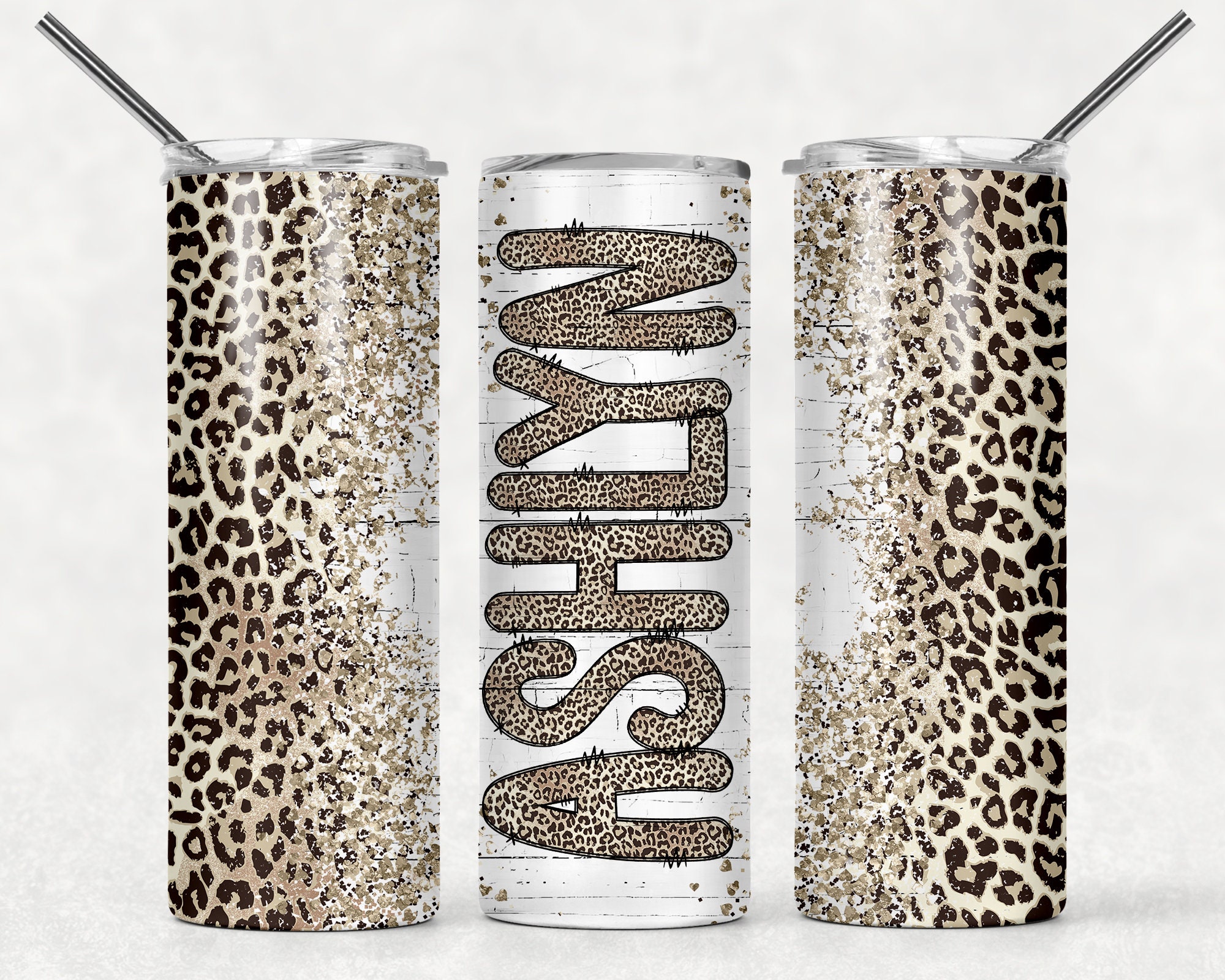 Cheetah Print Tumbler Wrap PNG Name Doodle Alpha Cheetah Print - Etsy