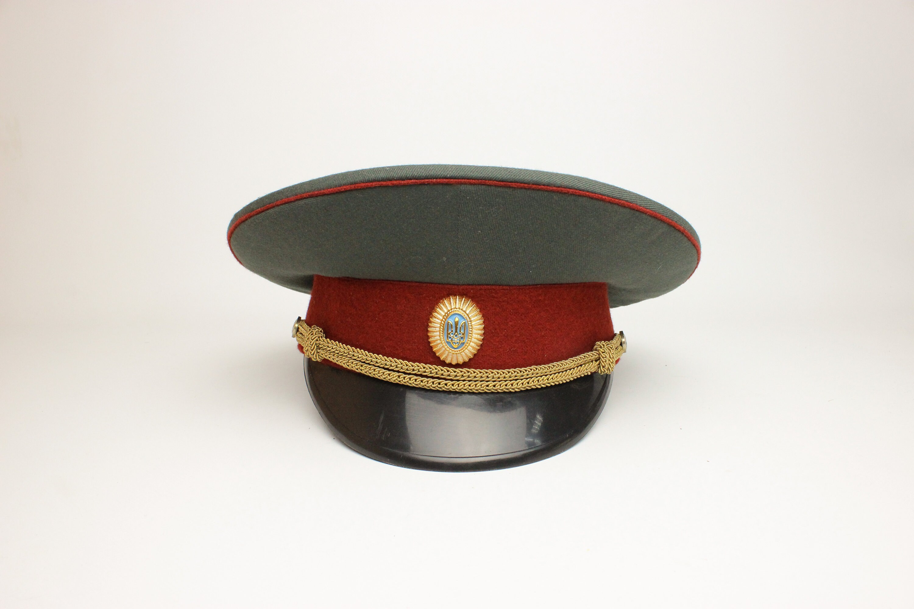 Russian army peaked cap Soviet hat. 1980's yy. | Etsy