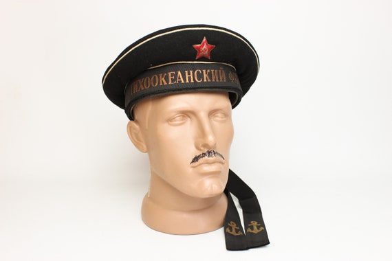 Soviet Russian NAVY Hat Original Beskozyrka | Etsy