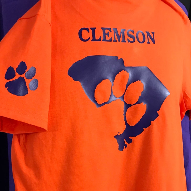 Clemson Tshirt - Etsy