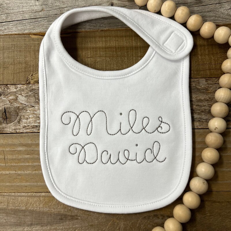 Custom Baby Bib - Etsy