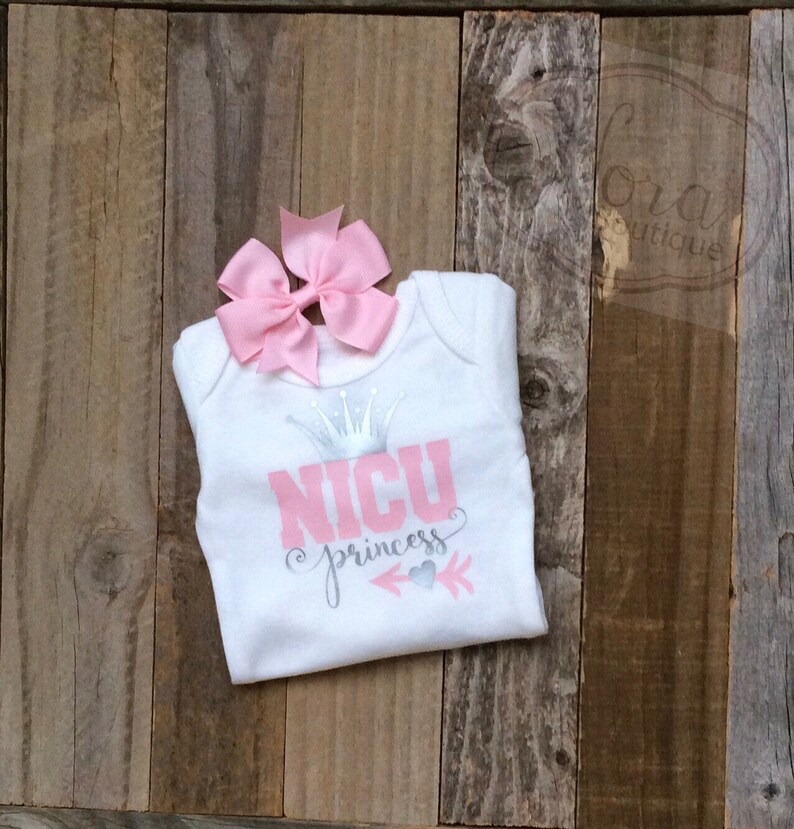 Preemie Bodysuit NICU Princess - Etsy