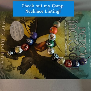 Percy Jackson Cabin Button Pins - Etsy