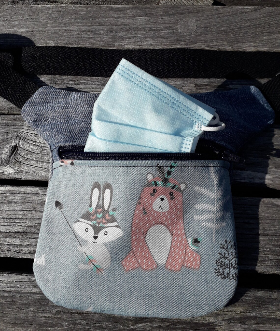 Animal Kids Fanny Pack, Bear Fanny Pack, Children's Bag, Crossbody ...