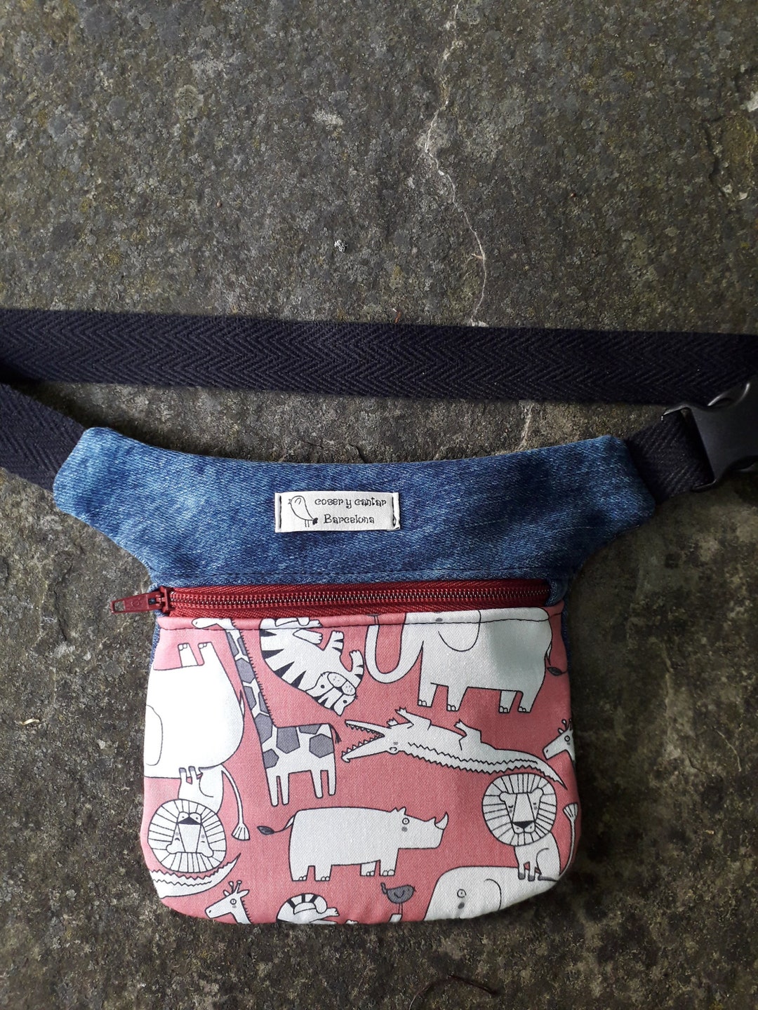 Animal Kids Fanny Pack, Jungle Fanny Pack, Children's Bag, Crossbody ...