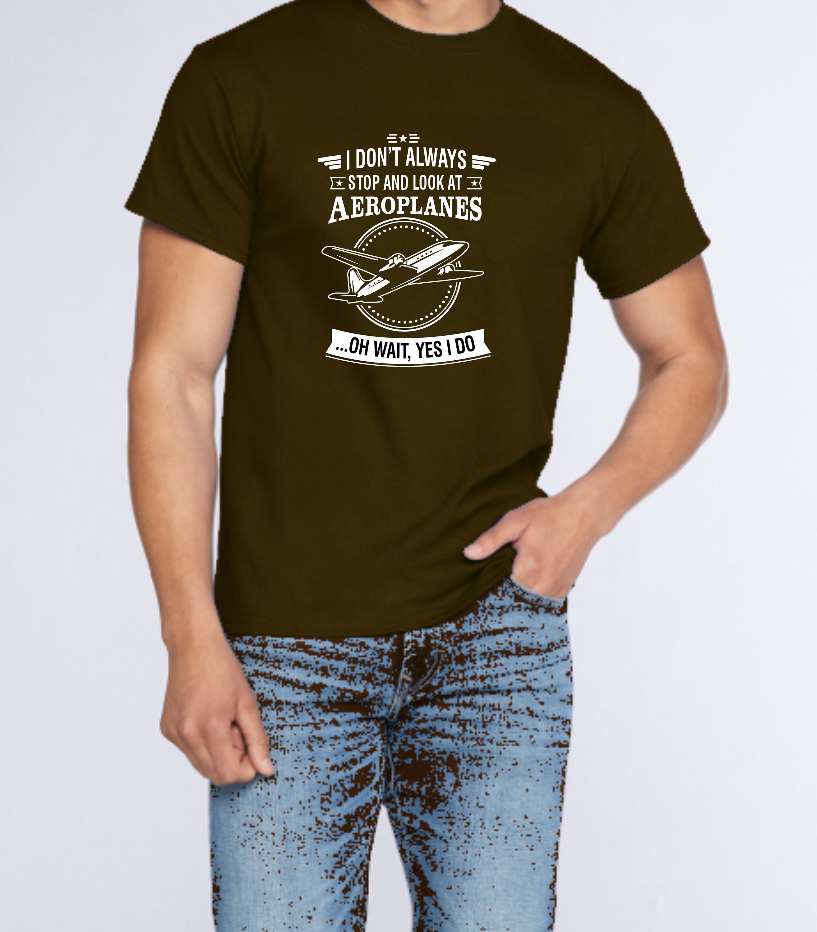Aeroplane T-shirt Gift, Present for a Airplane Aeroplane Spotting ...