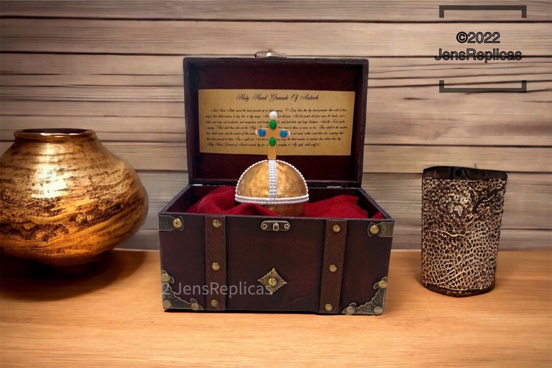 Holy Orb Grenade With Cross, Deluxe Special Edition With Royal Red ...