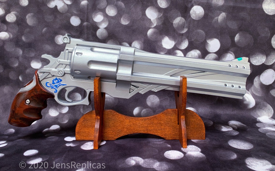 DMC 1:1 Neros Blue Rose Gun Devil May Cry Nero Blaster Weapon - Etsy