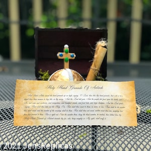 Holy Hand Grenade Gift Box With Scroll and Moss, Gift for Son, Gift for ...