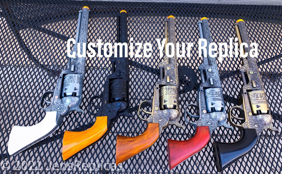 RDR2 Custom Pistol Revolver Prop Replica Cosplay, Birthday Gamer Gift ...