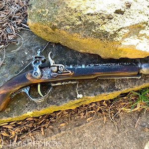 Flintlock 1:1 Fully Painted Replica Prop Gun Cosplay Blunderbuss ...