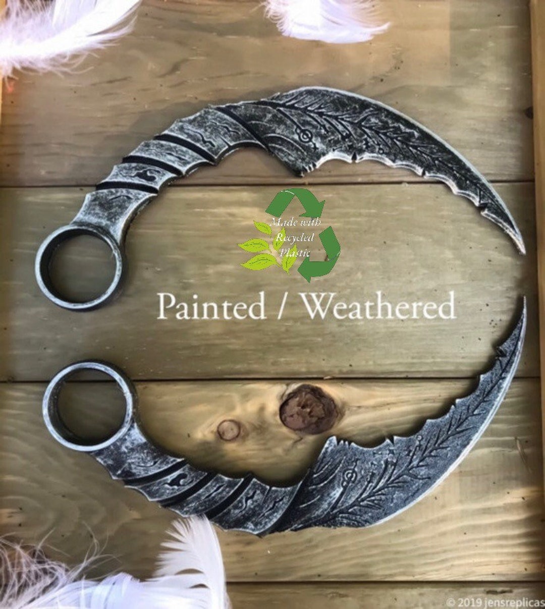 Full Size Maze Blades Demon Knife Karambits Mazikeen Prop - Etsy