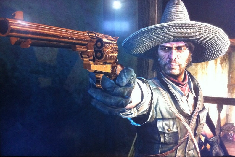 RDR2 Revolver Metal Pistol Prop Replica Red Dead Redemption 2 | Etsy