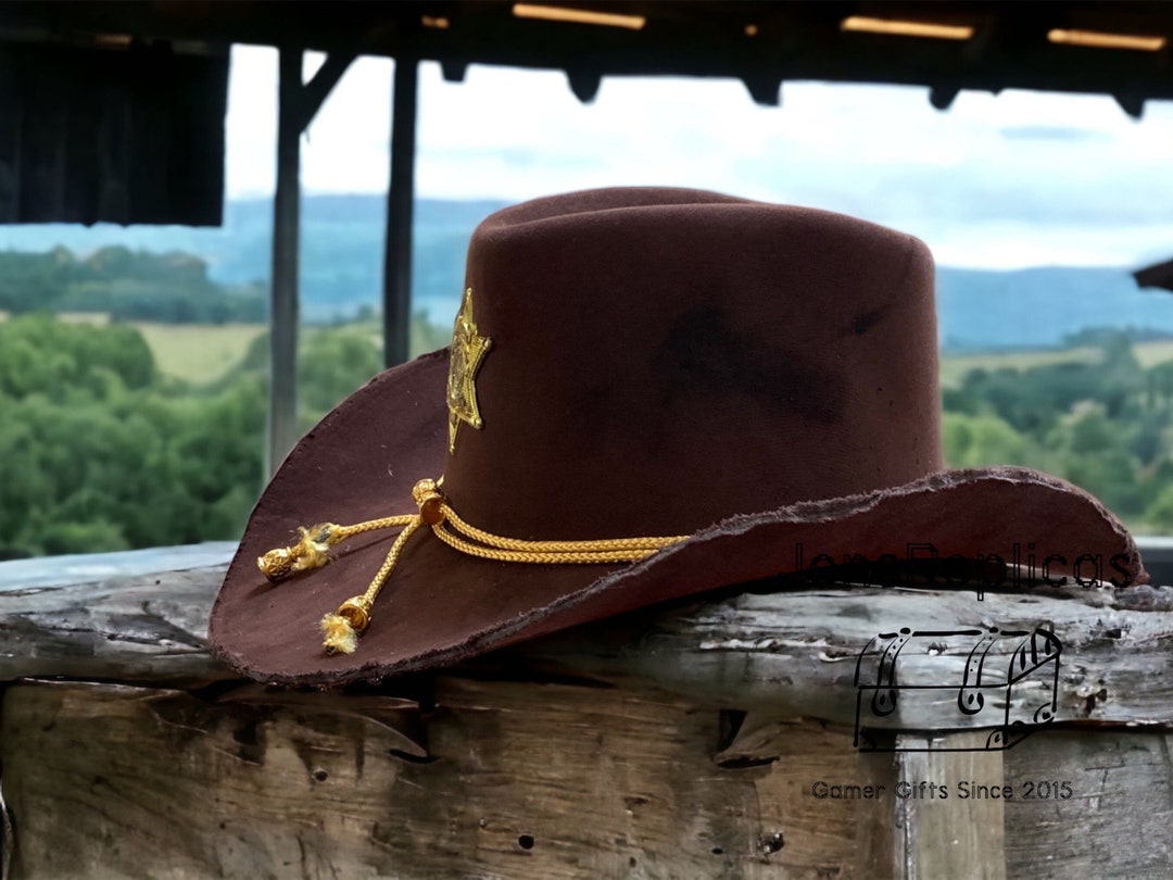 Hat Carl Rick Judith, Distressed Grimes Legacy Hat, apocalypticchic ...