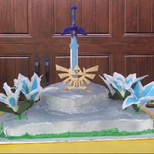 Zelda Hyrule Crest Cake Topper - Ships Fast - From Nintendo Wii U ...