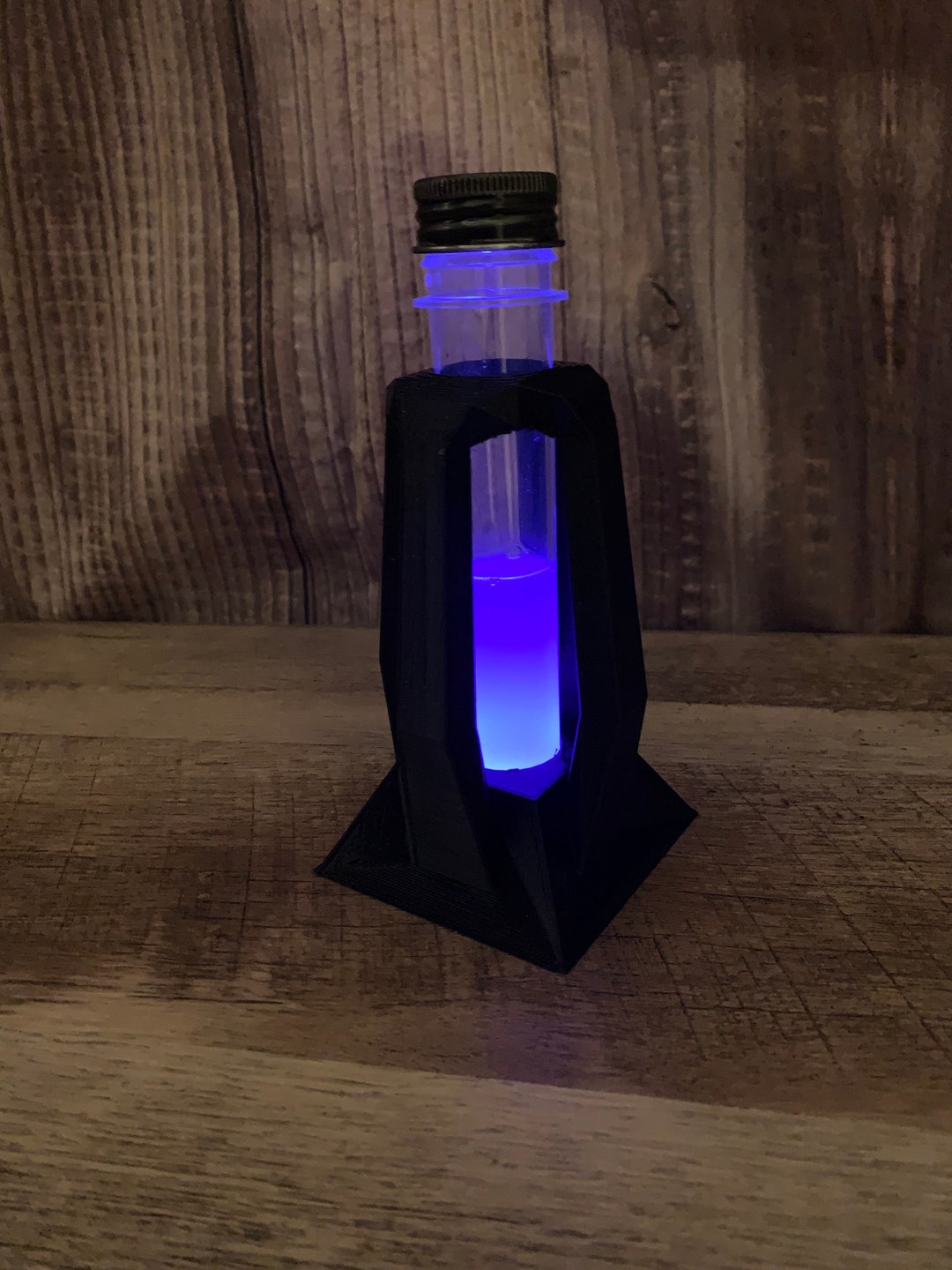 Arcane Shimmer Vial Test Tube Glowing Purple Liquid With Stand - Etsy