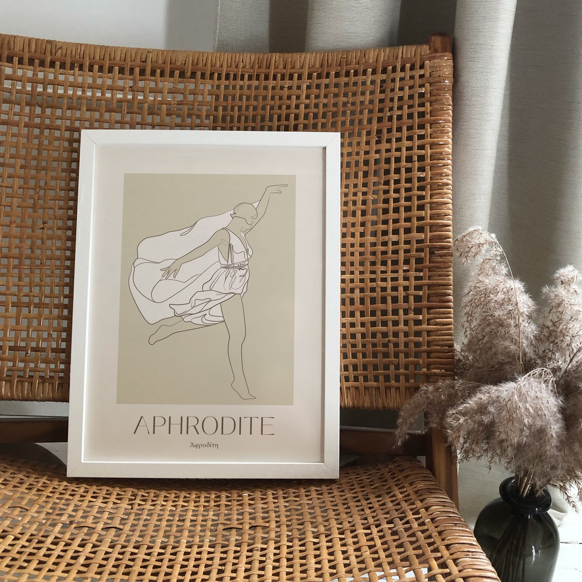 Greek Goddess Aphrodite Printable Wall Art Greek Mythology | Etsy