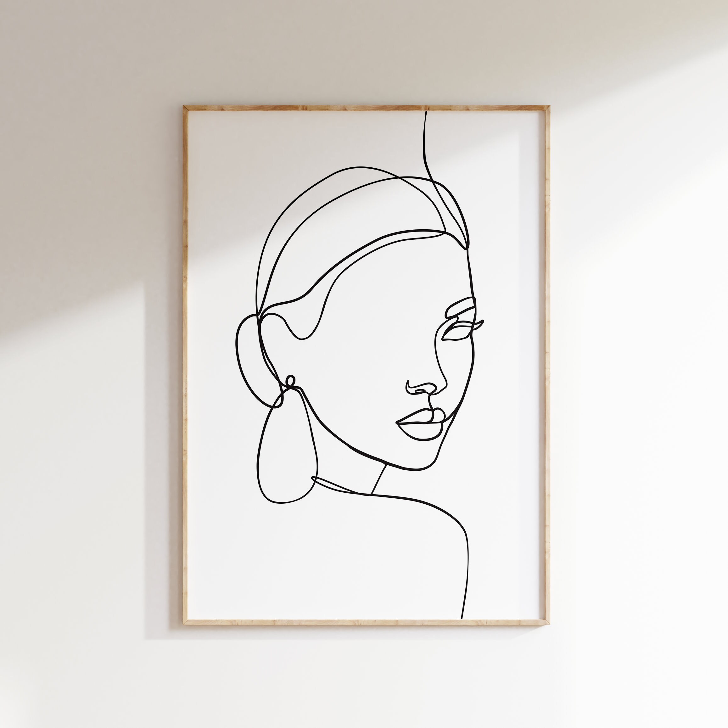 Digital Art Prints Printable Wall Art Abstract Line Art Print Printable 