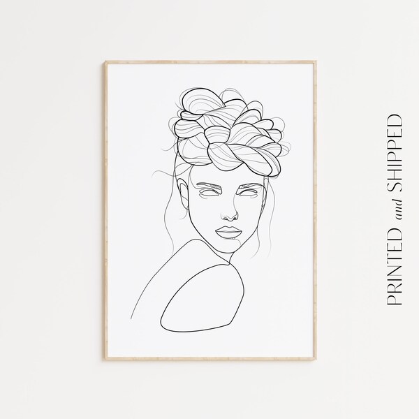 Hairstyle Poster - Etsy