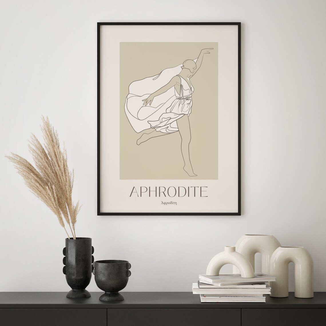 Greek Goddess Aphrodite Printable Wall Art Greek Mythology | Etsy