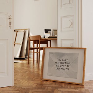 Personalized Poster, Custom Text Poster, Text on Envelope Printable ...