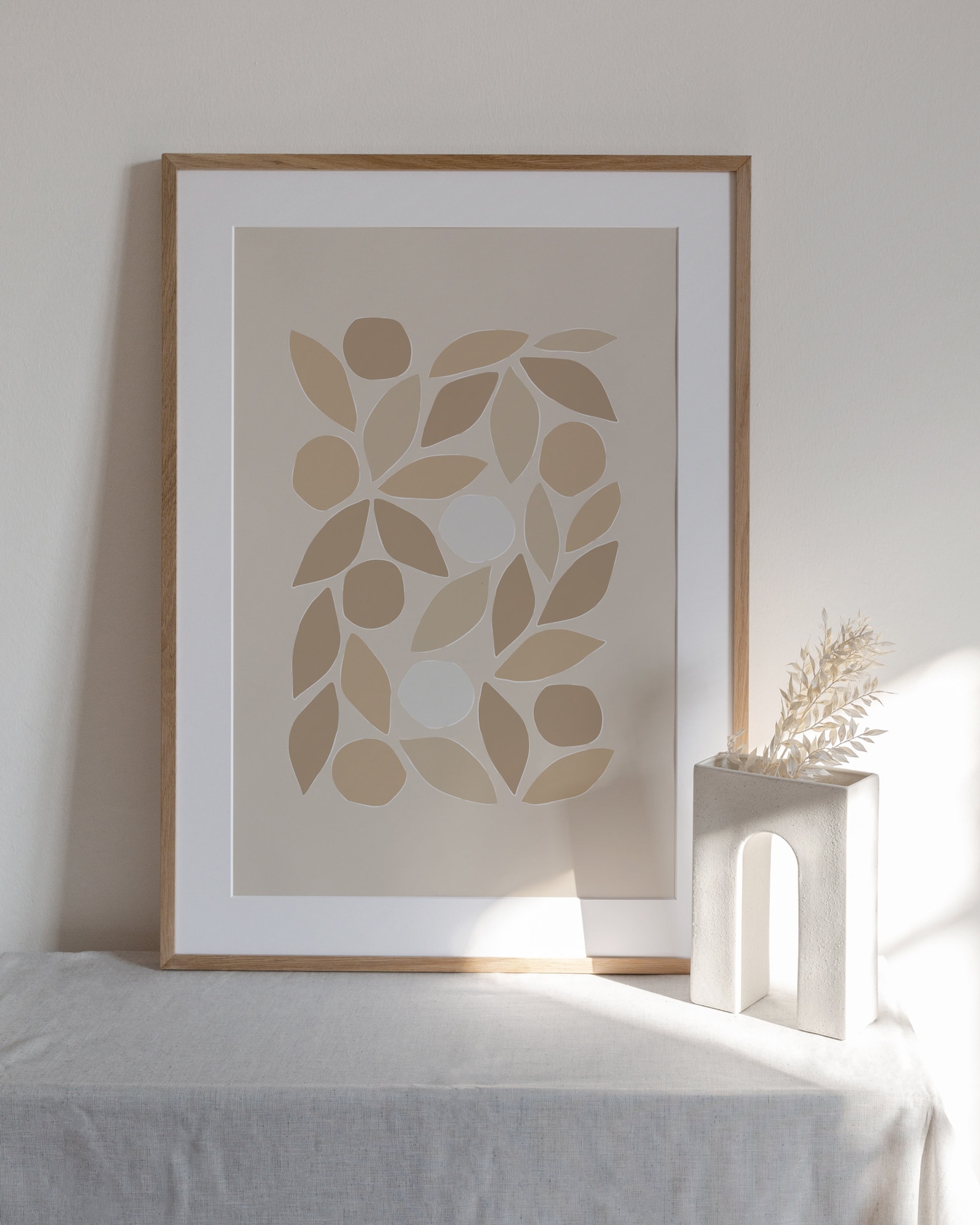 Abstract Shapes Art Neutral Printable Art Geometric Art - Etsy