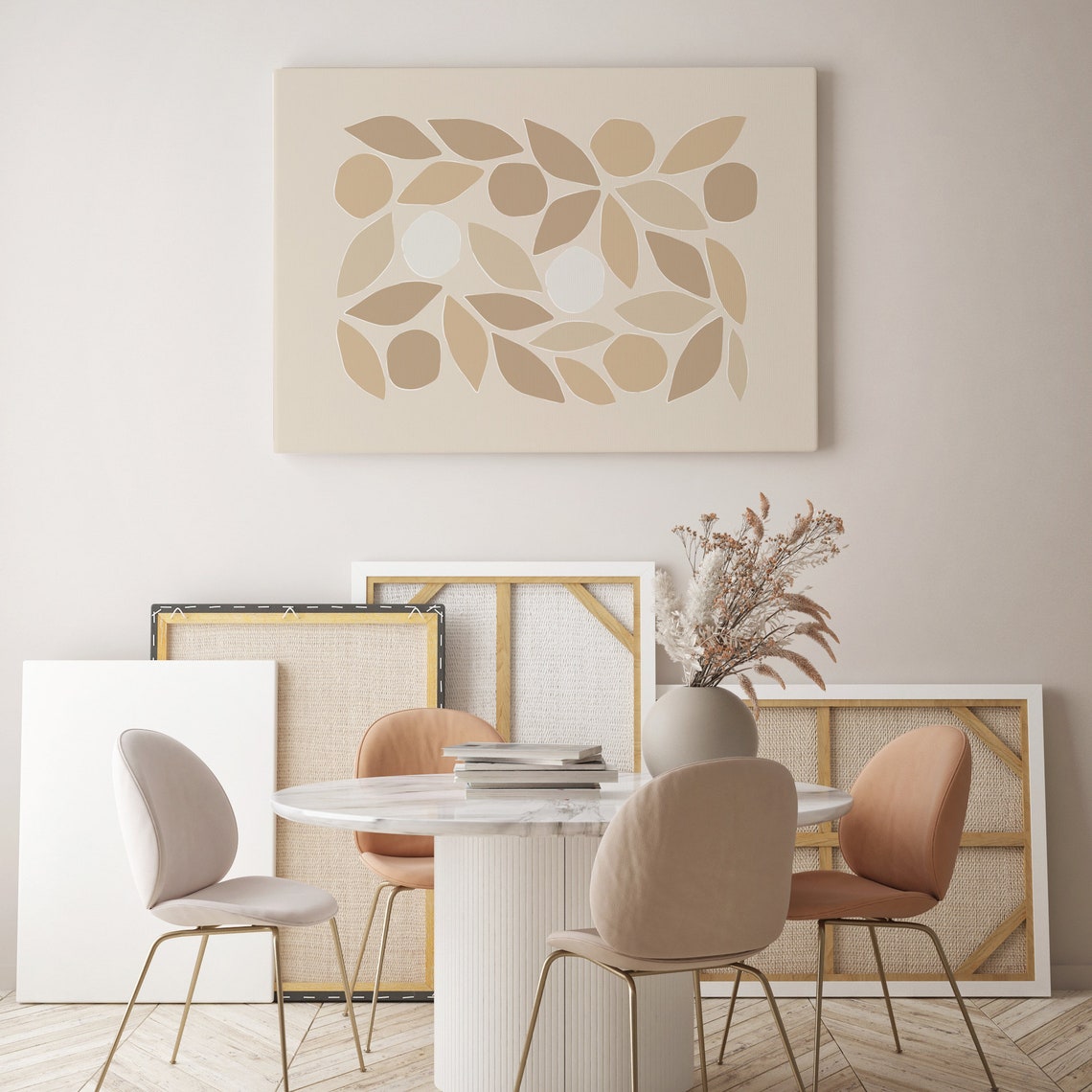 Abstract Shapes Art Neutral Printable Art Geometric Art - Etsy